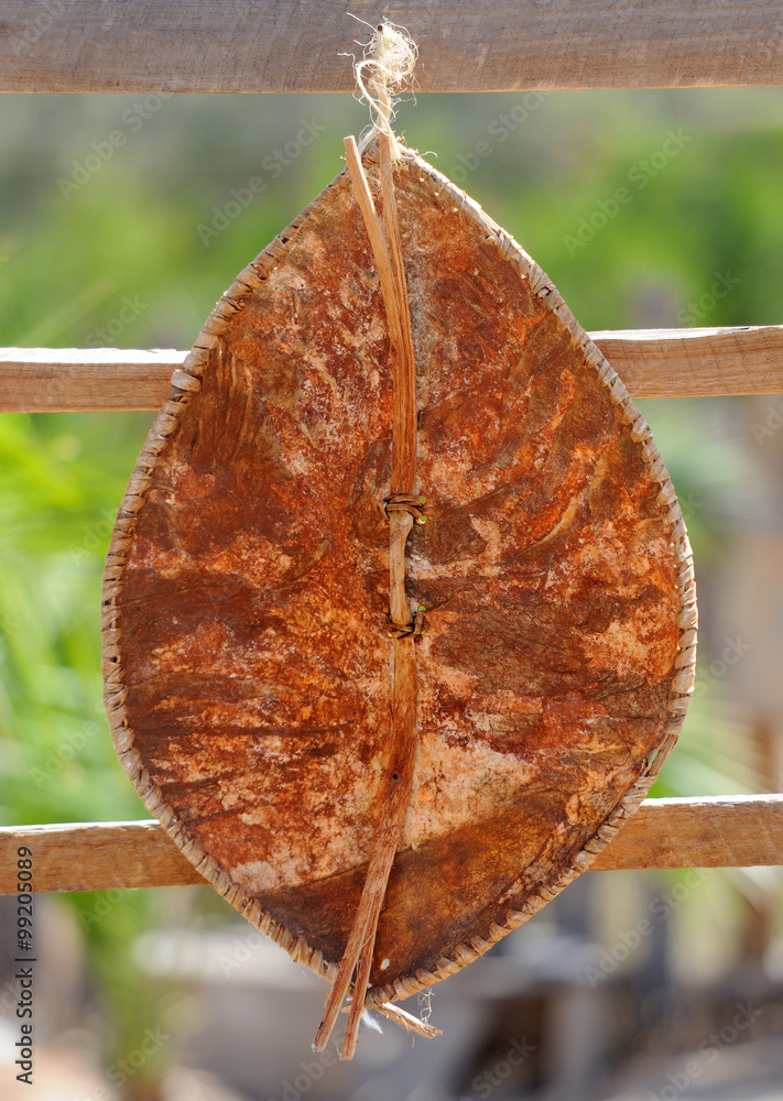 Leather tribe shield Stock Photo | Adobe Stock