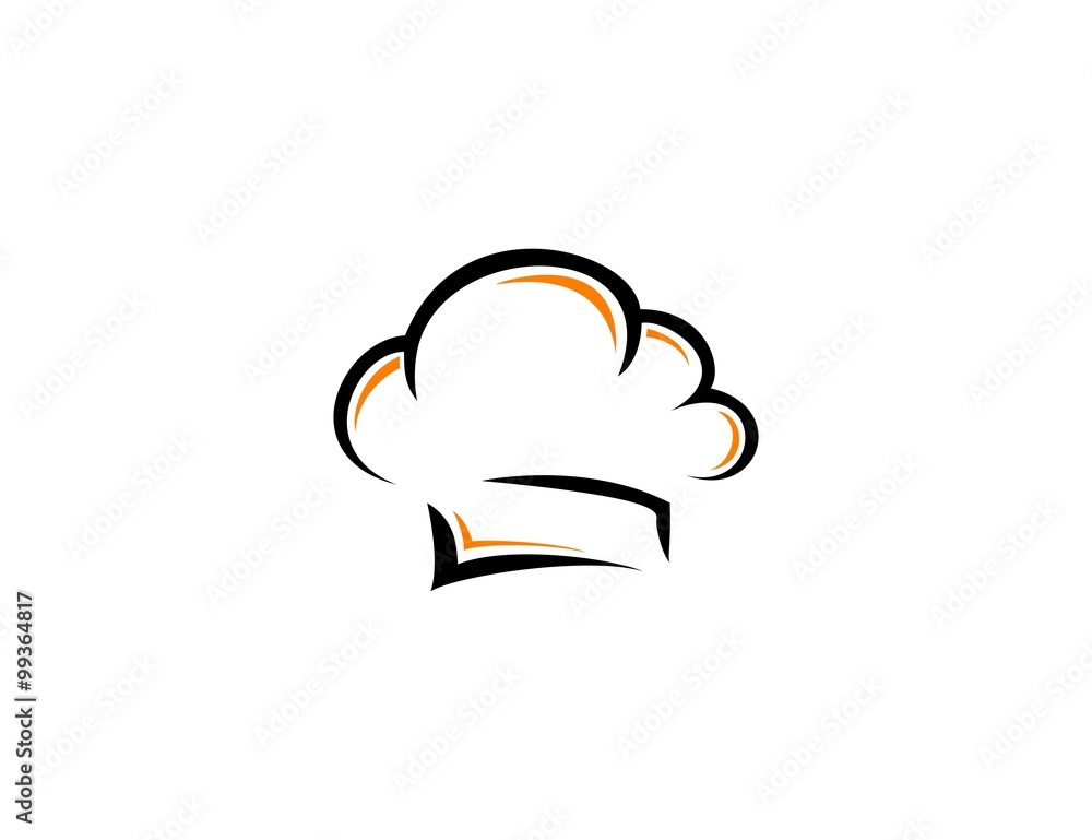Cooking hat logo Stock Vector | Adobe Stock