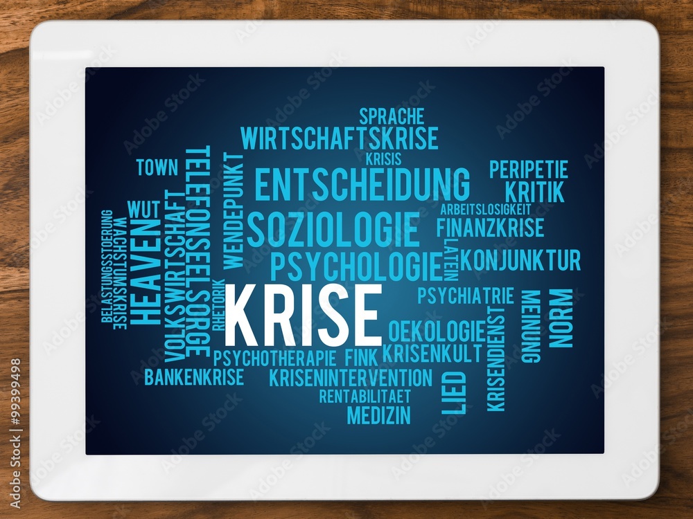 Krise Stock Illustration | Adobe Stock