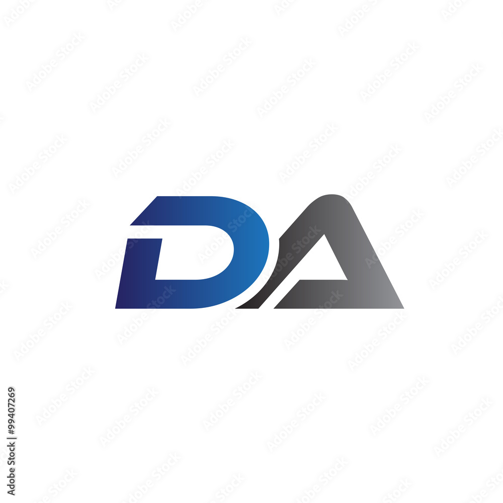 Simple Modern letters Initial Logo da Stock Vector | Adobe Stock