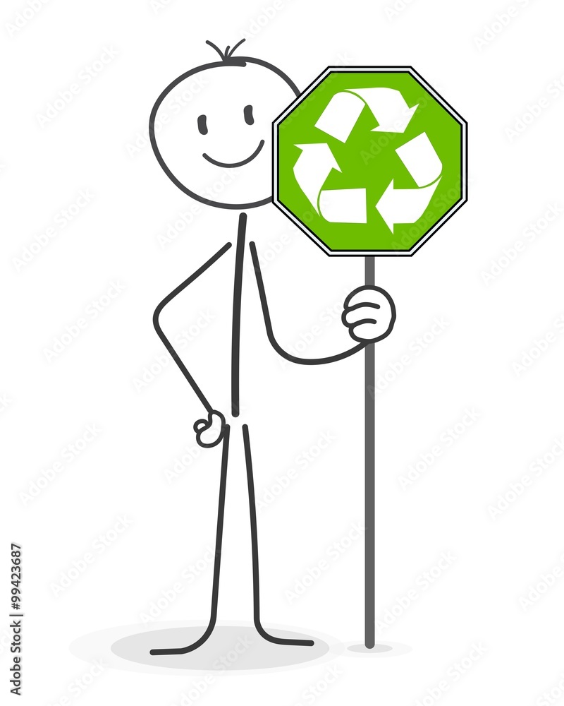 The Organic Stickman Stock Vector | Adobe Stock