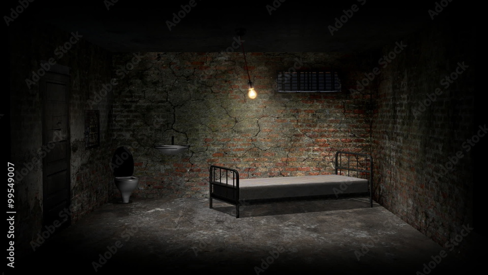 old jail basement - loop (also 70-420 frame) Stock Video | Adobe Stock