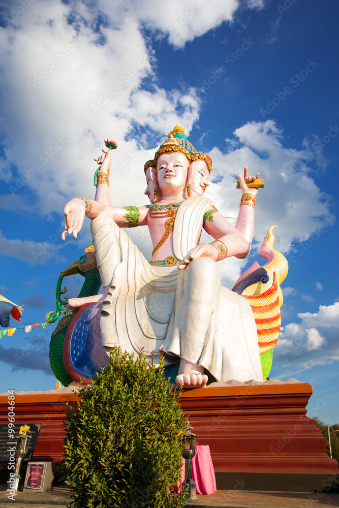 The biggest Brahma, the Hindu God of Creation, is located at ...