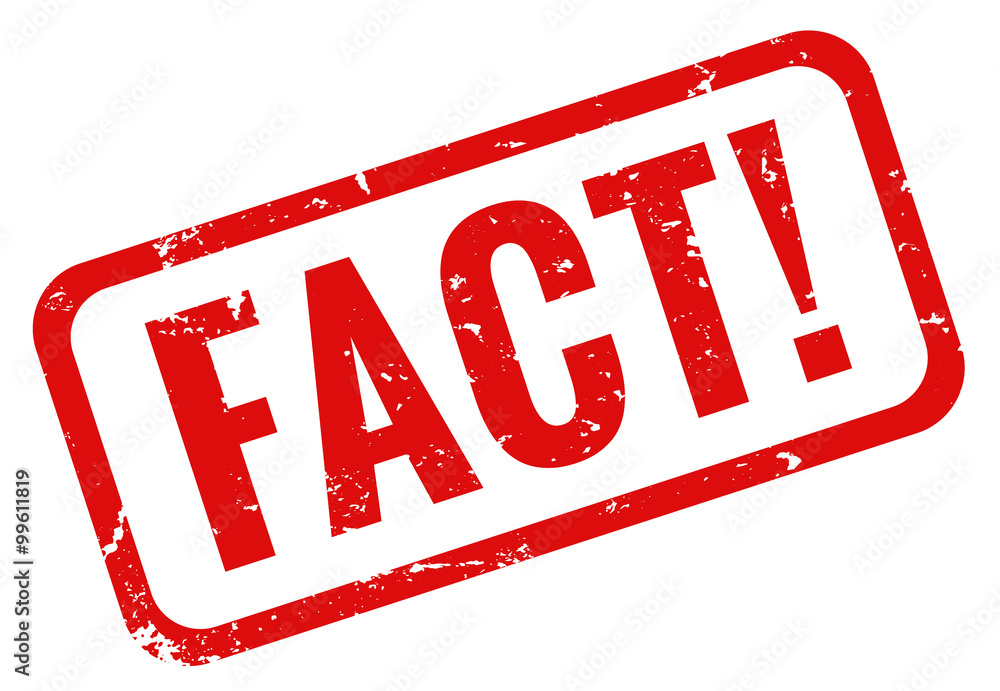 Fact stamp red grunge Stock Vector | Adobe Stock