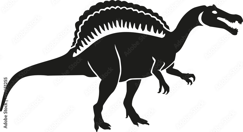 Dinosaur spinosaurus Stock Vector | Adobe Stock