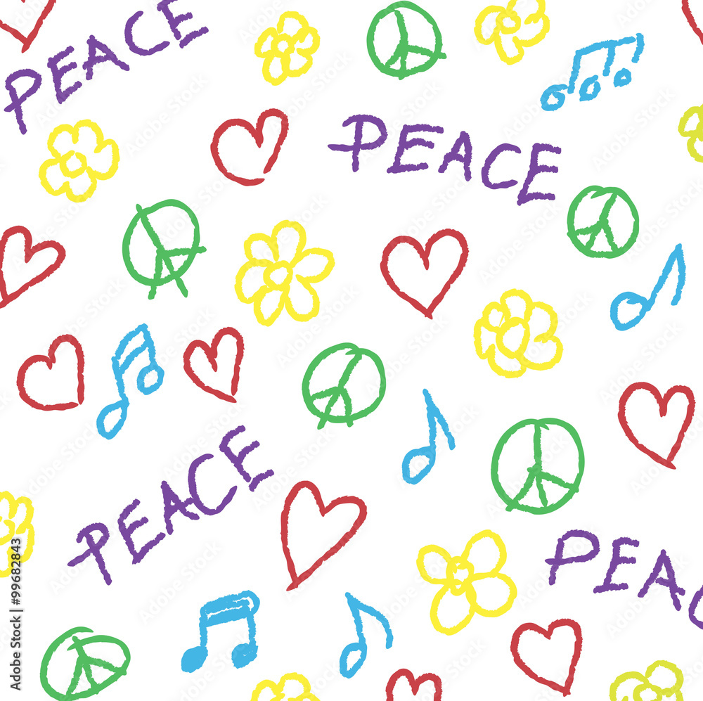 Peace Love Music Backgrounds