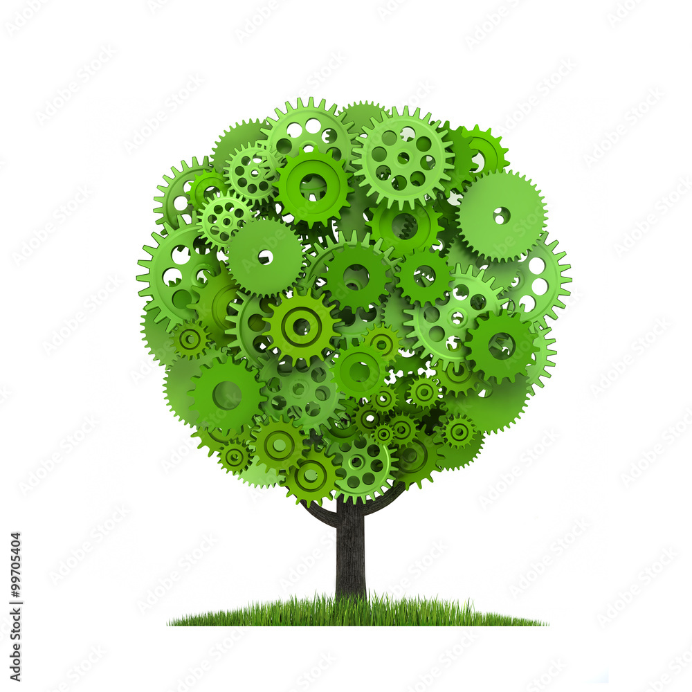 Ilustracja Stock: Green Technology | Adobe Stock Ilustracja Stock: Green Technology | Adobe Stock