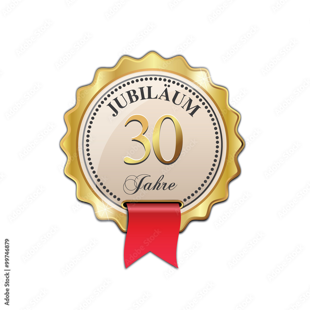 Jubiläum für 30 Jahre Stock-Vektorgrafik | Adobe Stock
