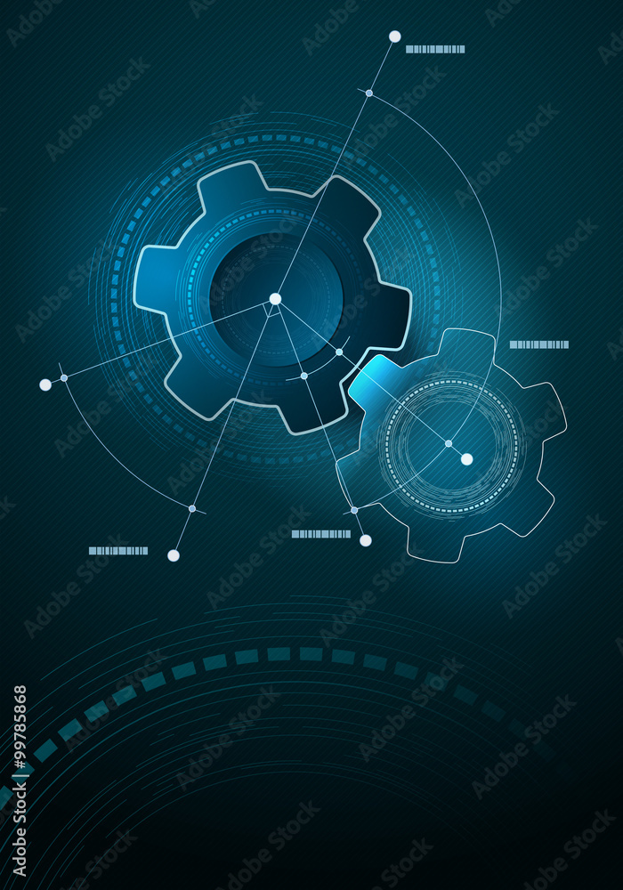 Tecnology concept design Stock Vector | Adobe Stock