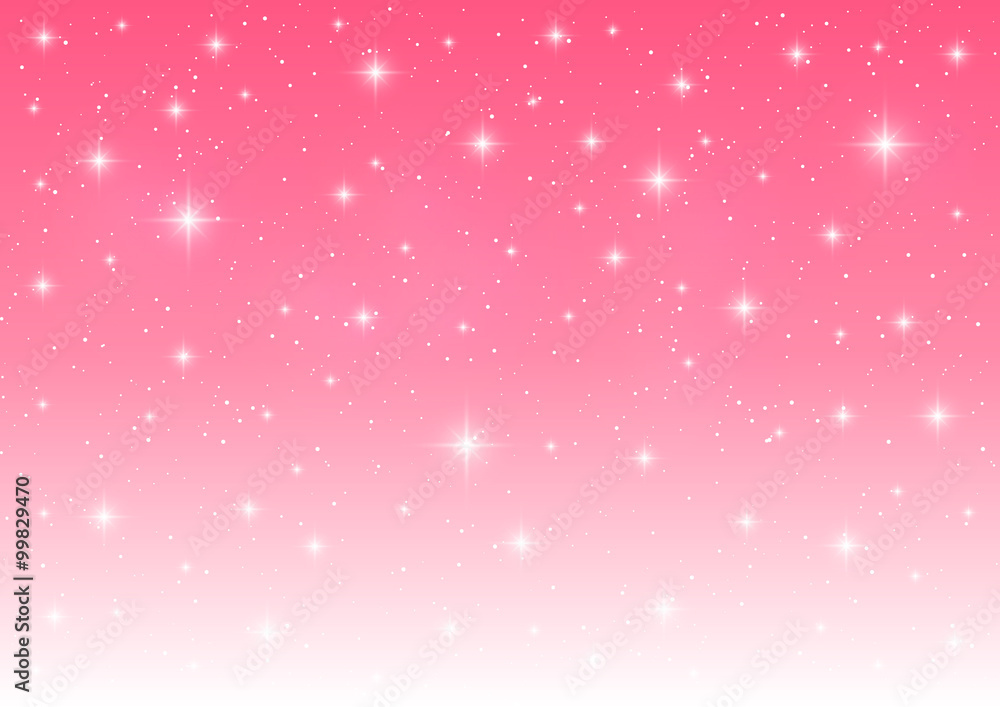 Starry pink background for Your design Stock Vector | Adobe Stock