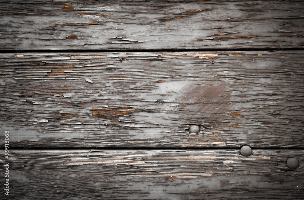 Distressed Gray Wood Background