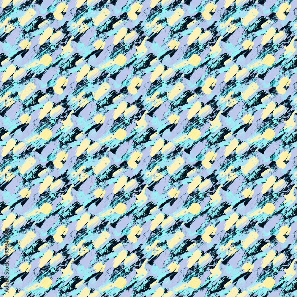 Small pattern with short hand drawn strokes. Seamless texture in ...