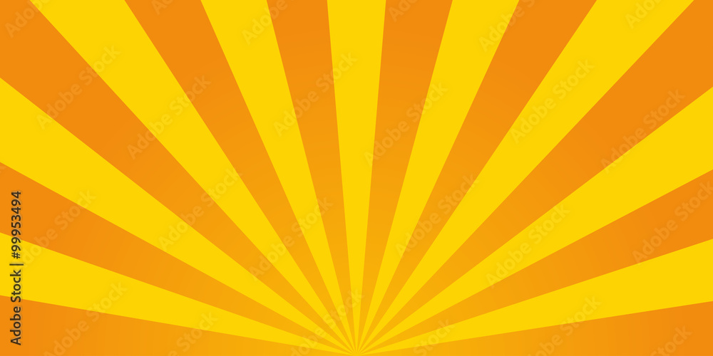 Retro ray orange background in vintage style Stock Vector | Adobe Stock