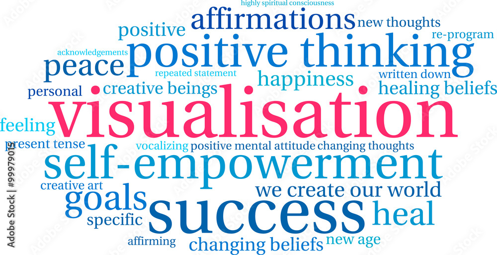 Visualisation Word Cloud Stock Vector | Adobe Stock