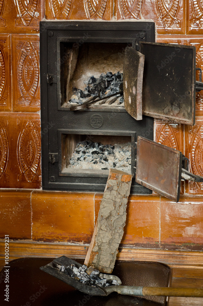 Piec kaflowy Stock Photo | Adobe Stock