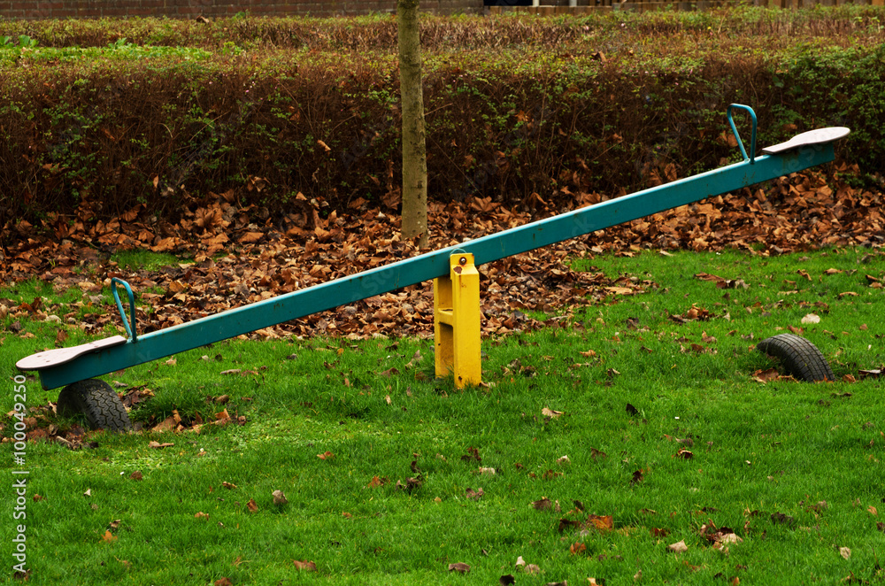 Seesaw Stock Photo | Adobe Stock