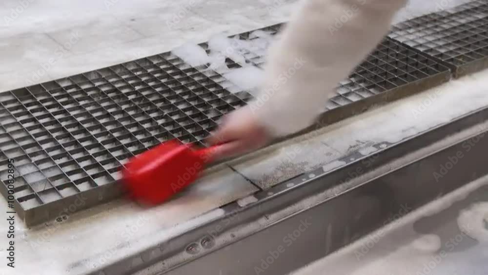 Clean meat shop in different ways. Cleaning of premises and equipment ...