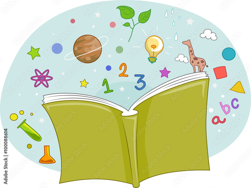 Book Knowledge Stock Vector | Adobe Stock