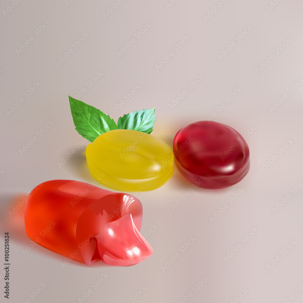 sucking candy icon, vector object isolated, transparent sucking a ...