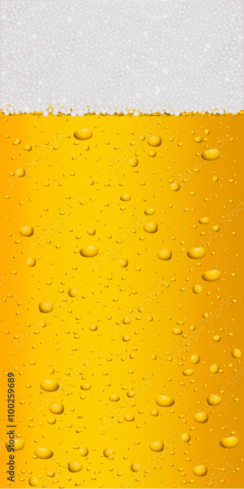 Beer drops. Stock Vector | Adobe Stock