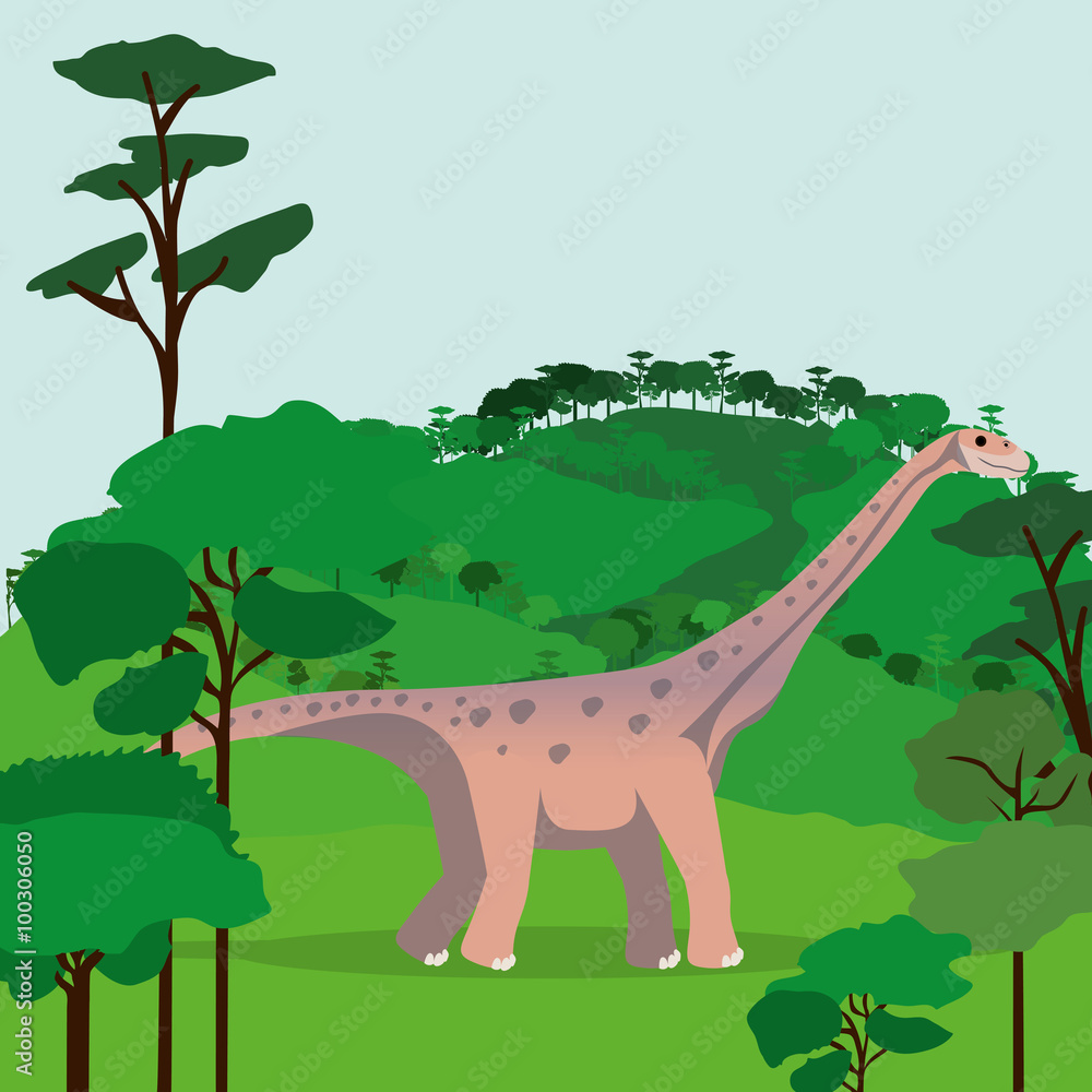 dinosaur concept design Stock Vector | Adobe Stock