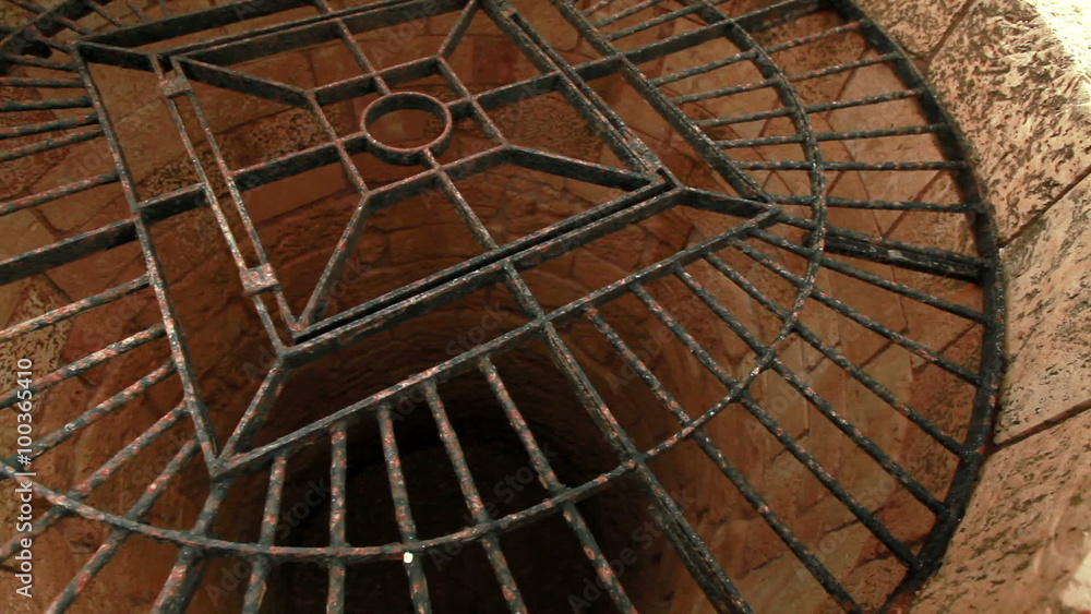 Stock Footage of a stone well in Caesarea, Israel. Stock Video | Adobe ...