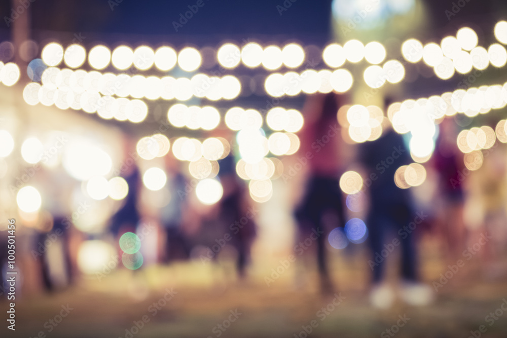 Festival Event Party with People Blur Background Stock-Foto | Adobe Stock