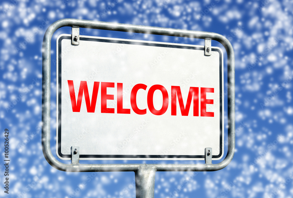 Welcome Stock-Foto | Adobe Stock
