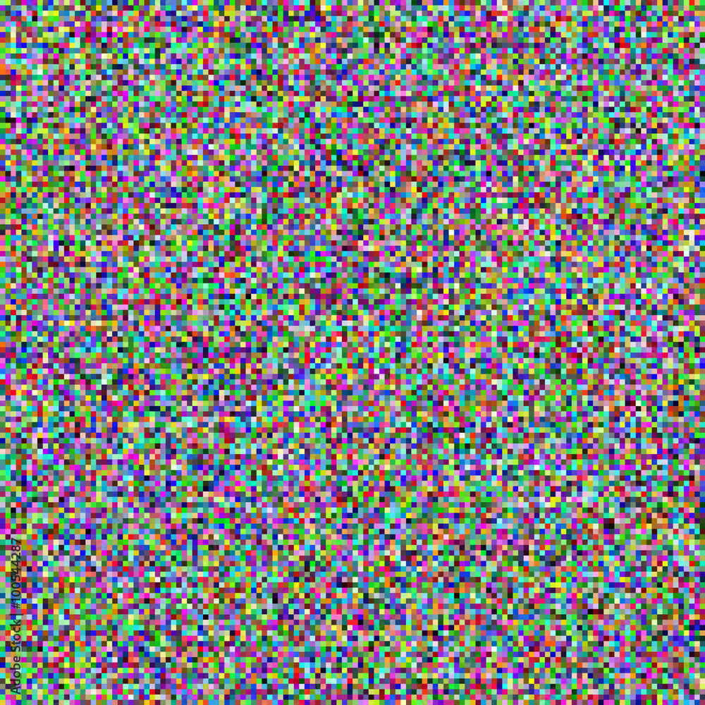 Color noise. Background, made of squares. vector de Stock | Adobe Stock