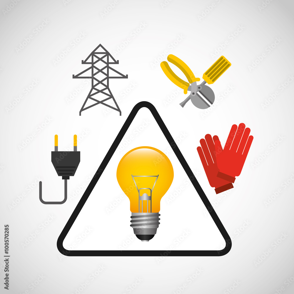 electricity concept design Stock Vector | Adobe Stock