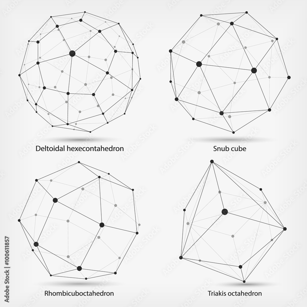Complex 3d Geometric Shapes Complex 3d Geometric Shapes