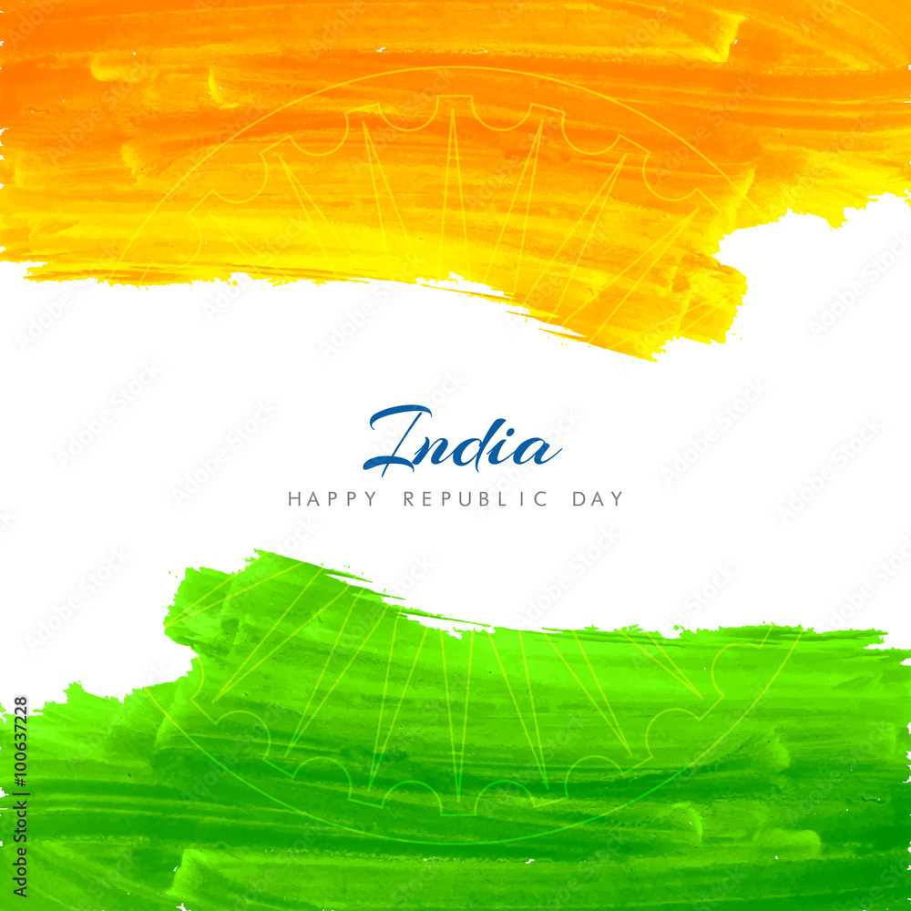 Indian flag design Stock Vector | Adobe Stock