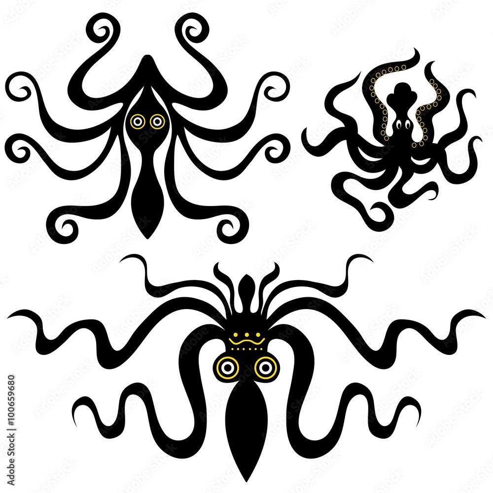 Minoan Art Octopus