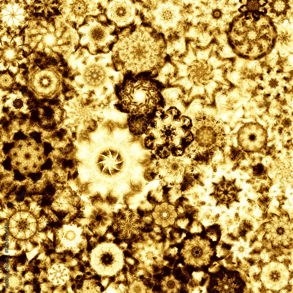 Golden traditional pattern, indian traditional elements. Royal texture ...