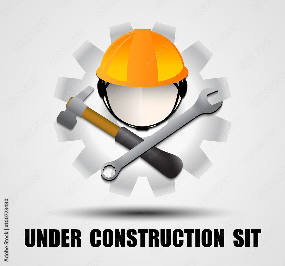 Building logo, construction working industry concept.- Vector ...