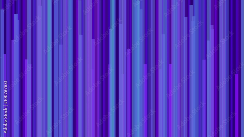 Animated purple blue cyan vertical line bars moving in speed useful as ...