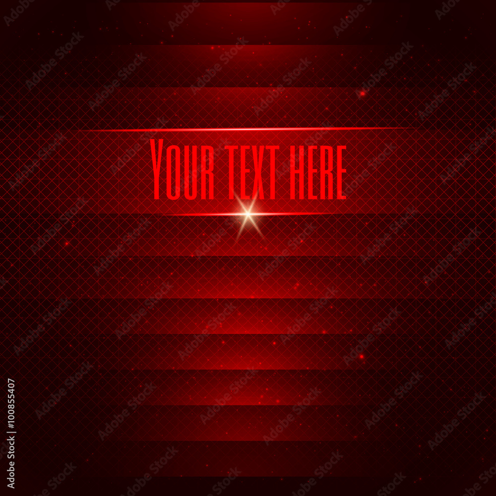 Abstract red technology background with space for your text Stock ...
