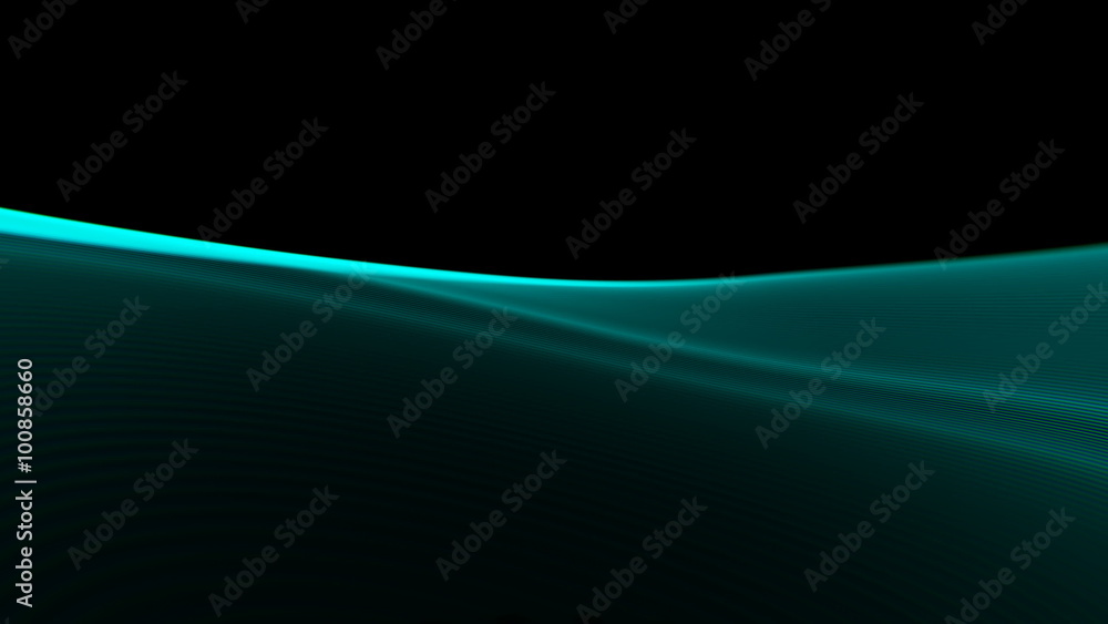 Distorted Digital Waves Background (25fps). Distorted high-tech waves ...