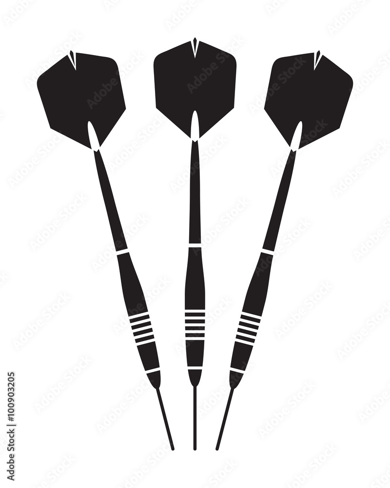 darts background Stock Vector | Adobe Stock