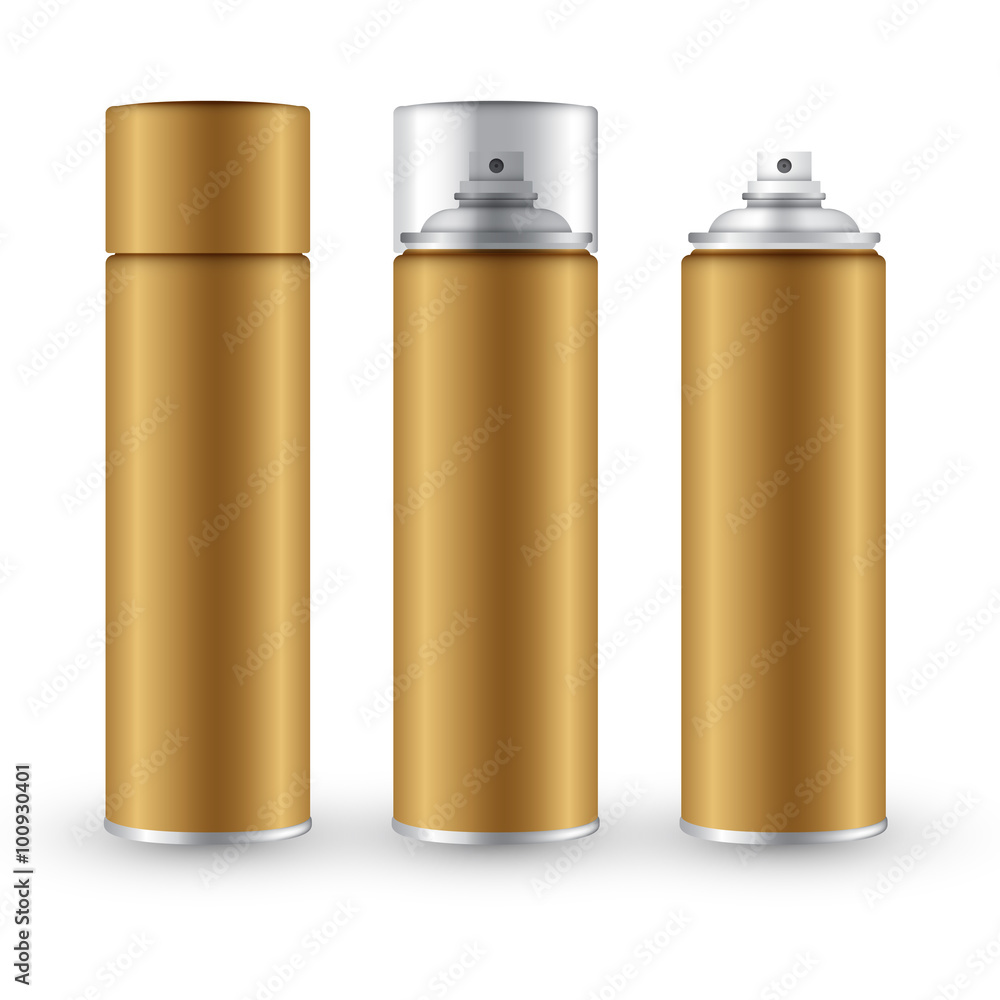 Blank Template Spray Bottle : Vector Illustration Stock Vector | Adobe ...