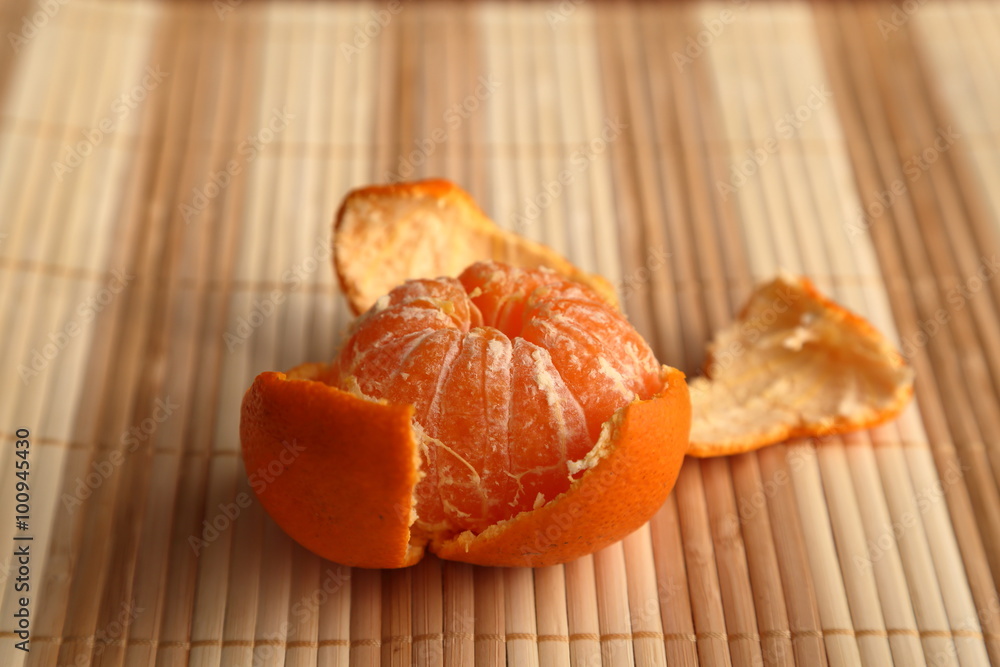 Japanese orange, called "Mikan". Mikan is the most famous fruits in ...