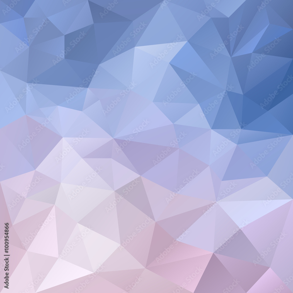 vector polygon background with irregular tessellation pattern ...