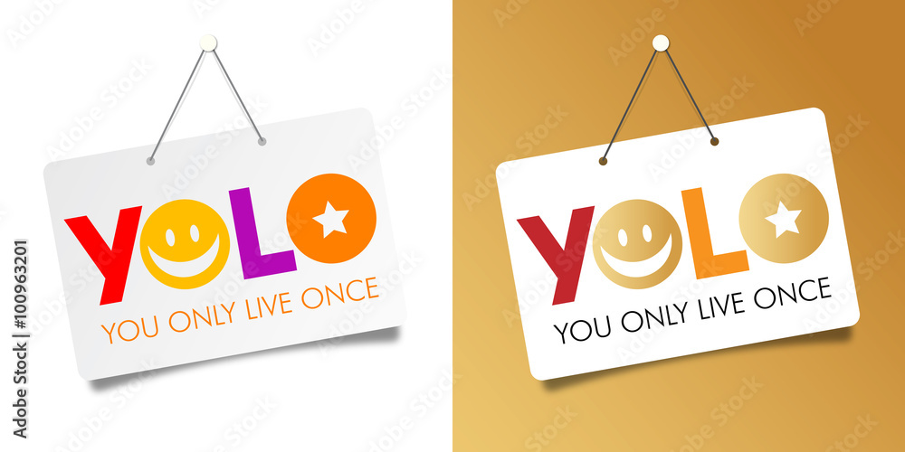 YOLO Stock Vector | Adobe Stock