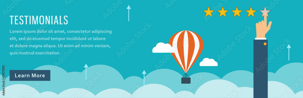Customer Testimonials Banner
