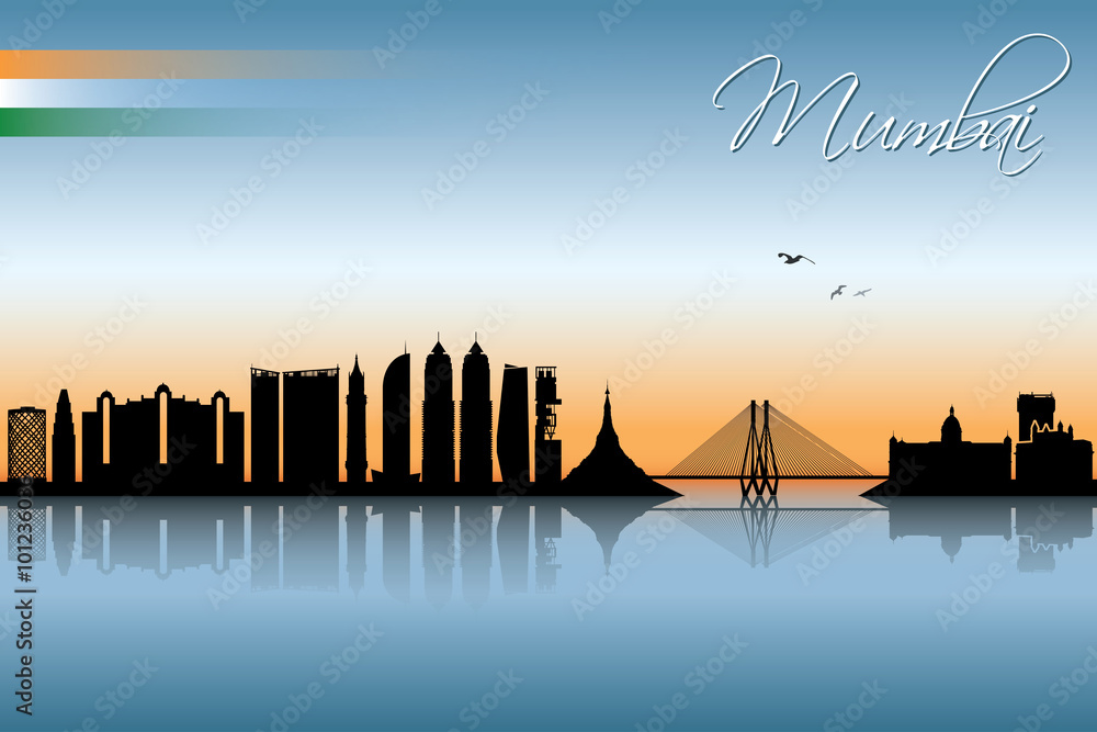Bombay Skyline Vector
