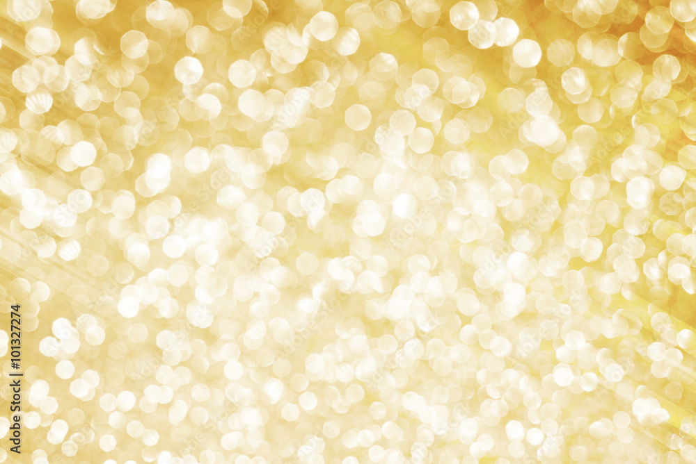 Gold Bokeh Texture