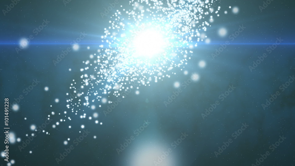 Galactic Center Stars (25fps). Deep in outer space, the camera falls ...