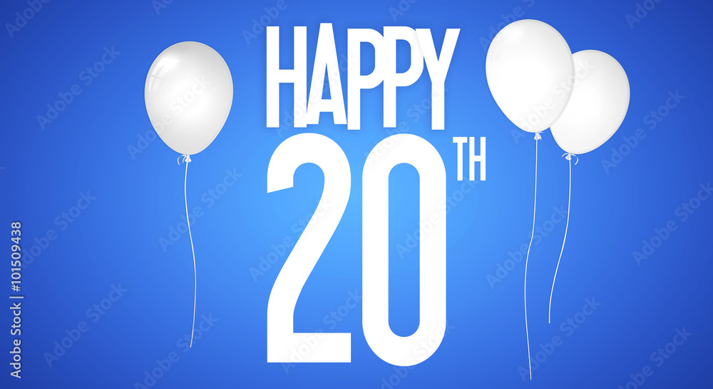 Happy Birthday - Celebration - Personalised With Number - Birthday ...