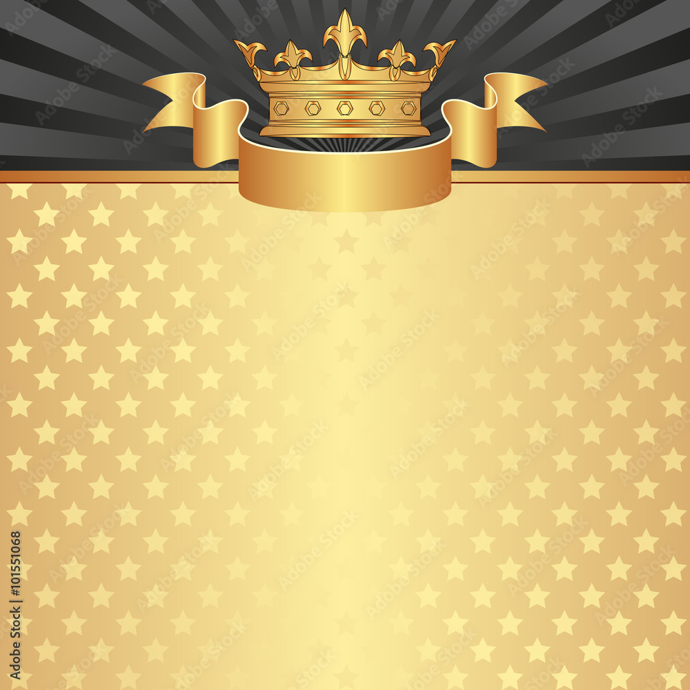 royal background with crown Stock Vector | Adobe Stock