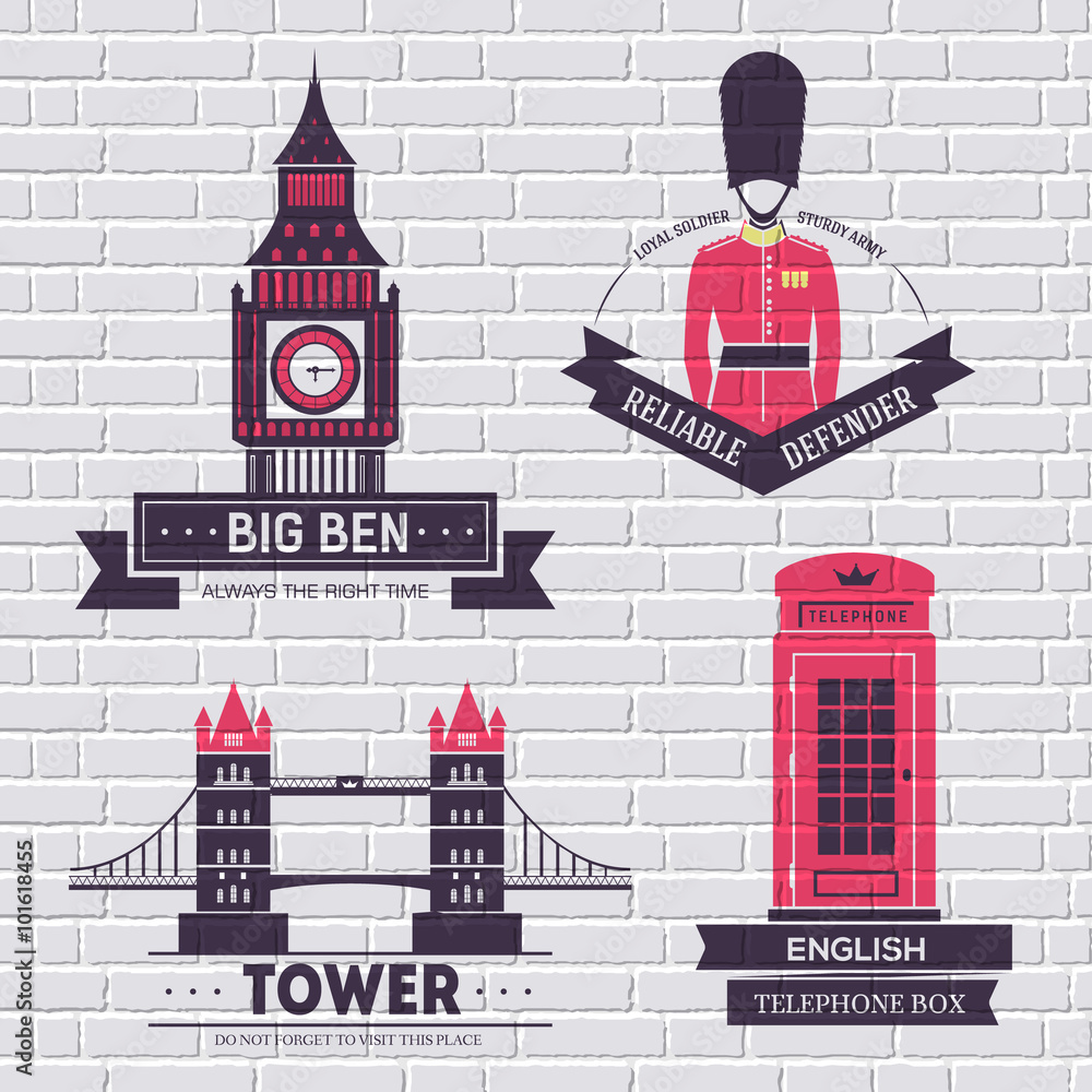 Country England label template of emblem element for your product or ...